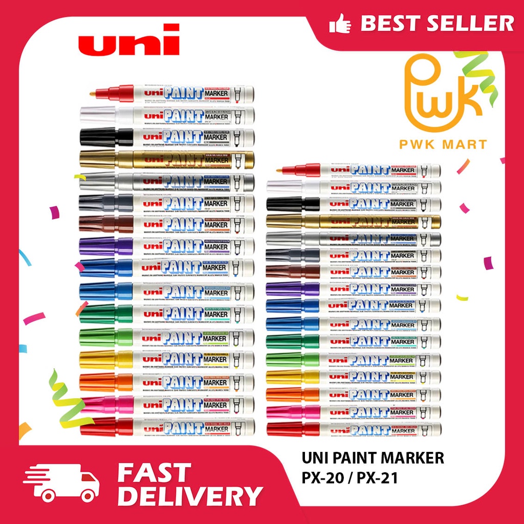 UNI PAINT MARKER PX20/PX21 * 1pcs | Shopee Malaysia