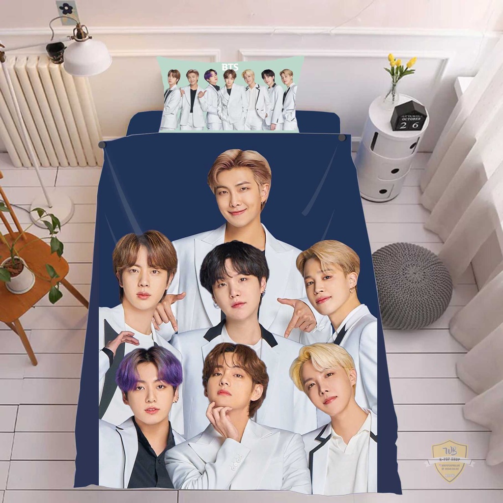 Bts Blanket Can CUSTOM BTS Pictures And Pillowcases | Shopee Malaysia