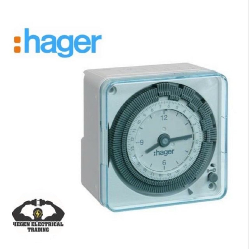 HAGER EHN711 TIMER /DLX LK711 24H ANALOG TIMER | Shopee Malaysia