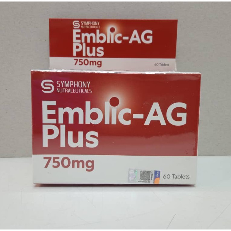 Emblic-AG Plus 750mg 60s (Exp: 9/2025) | Shopee Malaysia