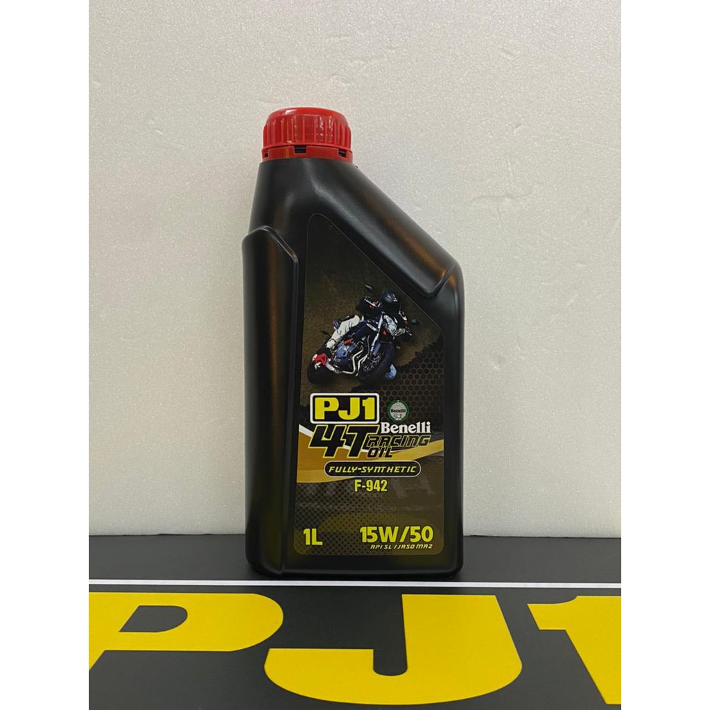 PJ1 BENELLI 4T RACING OIL 15W-50 FULLY SYNTHETIC F942 FOR SYM/Benelli ...