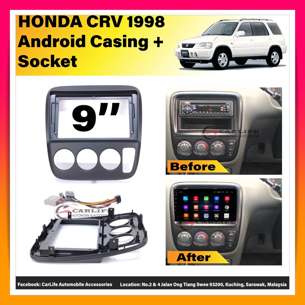 Honda CRV 1998 9" Android Casing | Shopee Malaysia