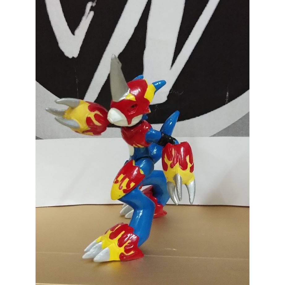 Digimon Mini Figure - Flamedramon | Shopee Malaysia