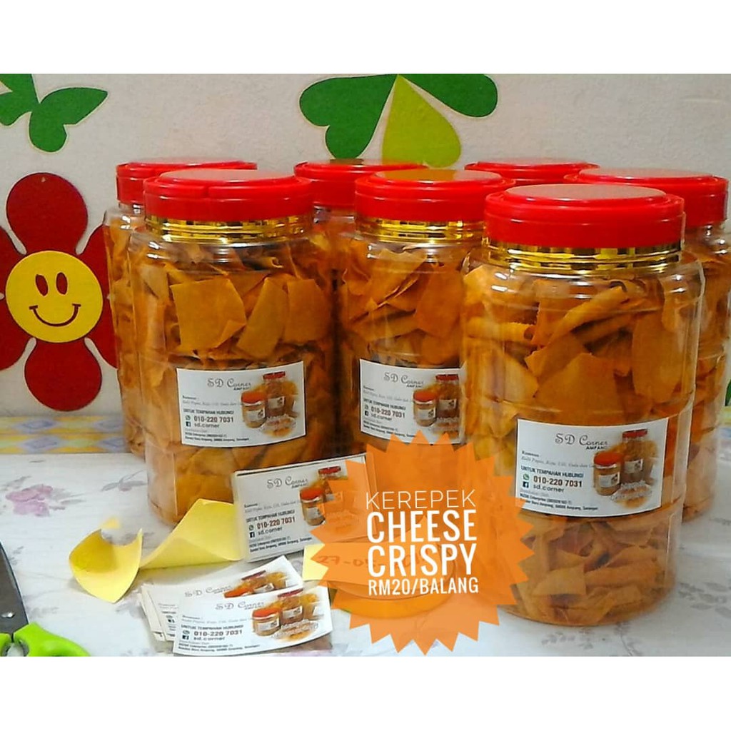 🔥KEREPEK CHEESE CRISPY BALANG BESAR - SD CORNER🔥 | Shopee Malaysia