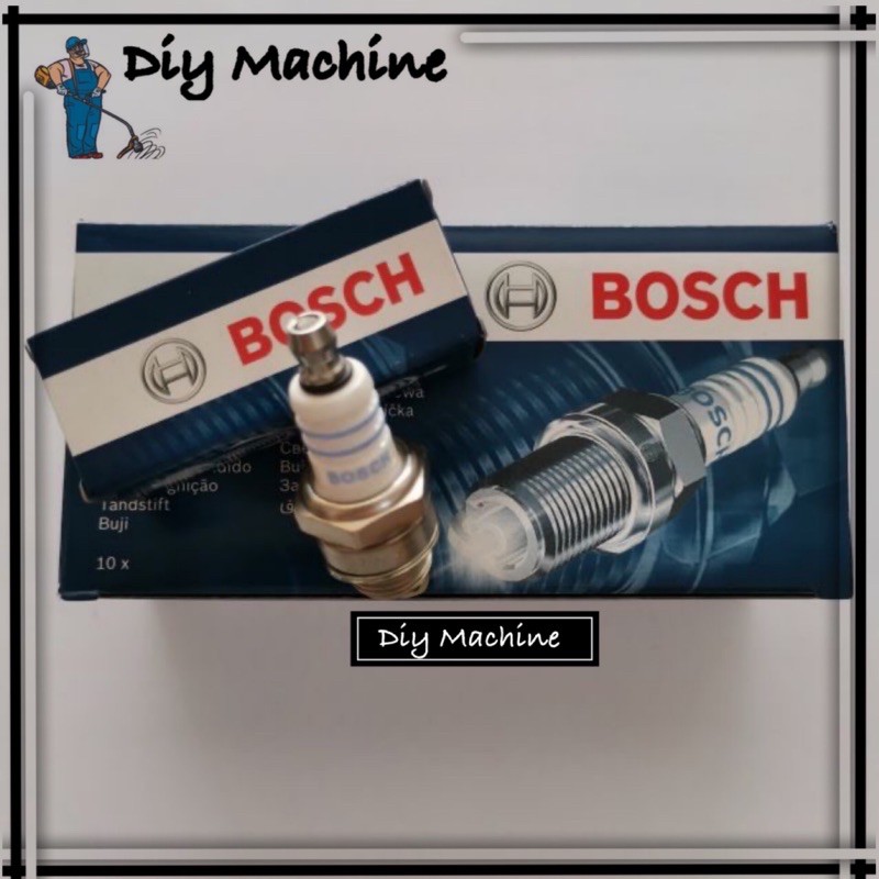 100% original Bosch Ws8e Stihl Bm6a spark plug mesin rumput chain saw Hand blower Mist Blower ...