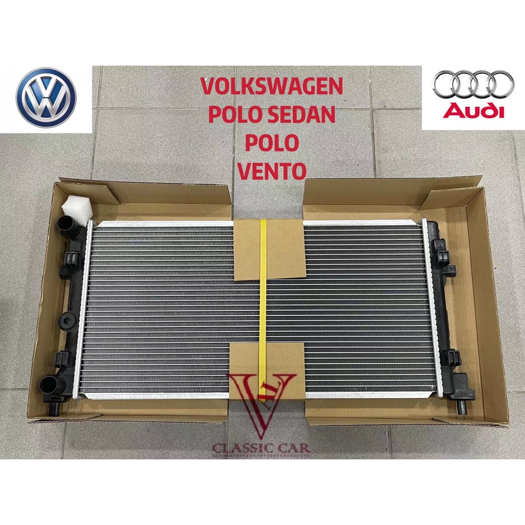 ( OEM GERMANY ) VOLKSWAGEN POLO SEDAN POLO VENTO RADIATOR ( 2 LAYER ...