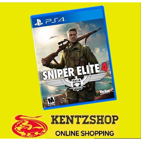 PS4 Sniper Elite 4 | Sniper Elite 4 | 狙擊精英4 (ENG) | Shopee Malaysia