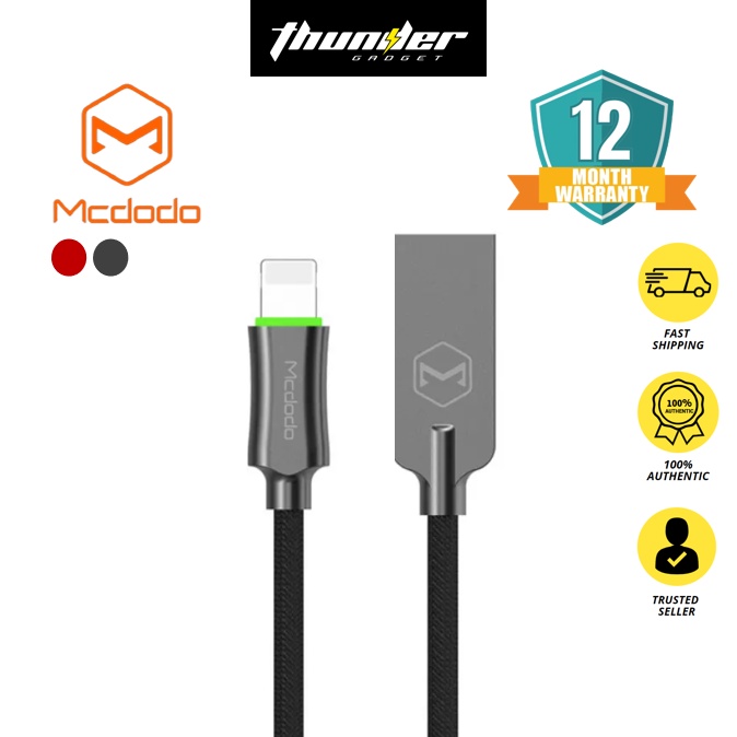 Original Mcdodo CA-3901 CA-3906 Knight Series Auto Power Off Data Cable ...