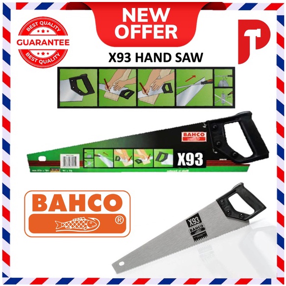 BAHCO X93 Superior Handsaw 🔥 Ready Stocks 🔥 [100% Original] (MADE IN ...