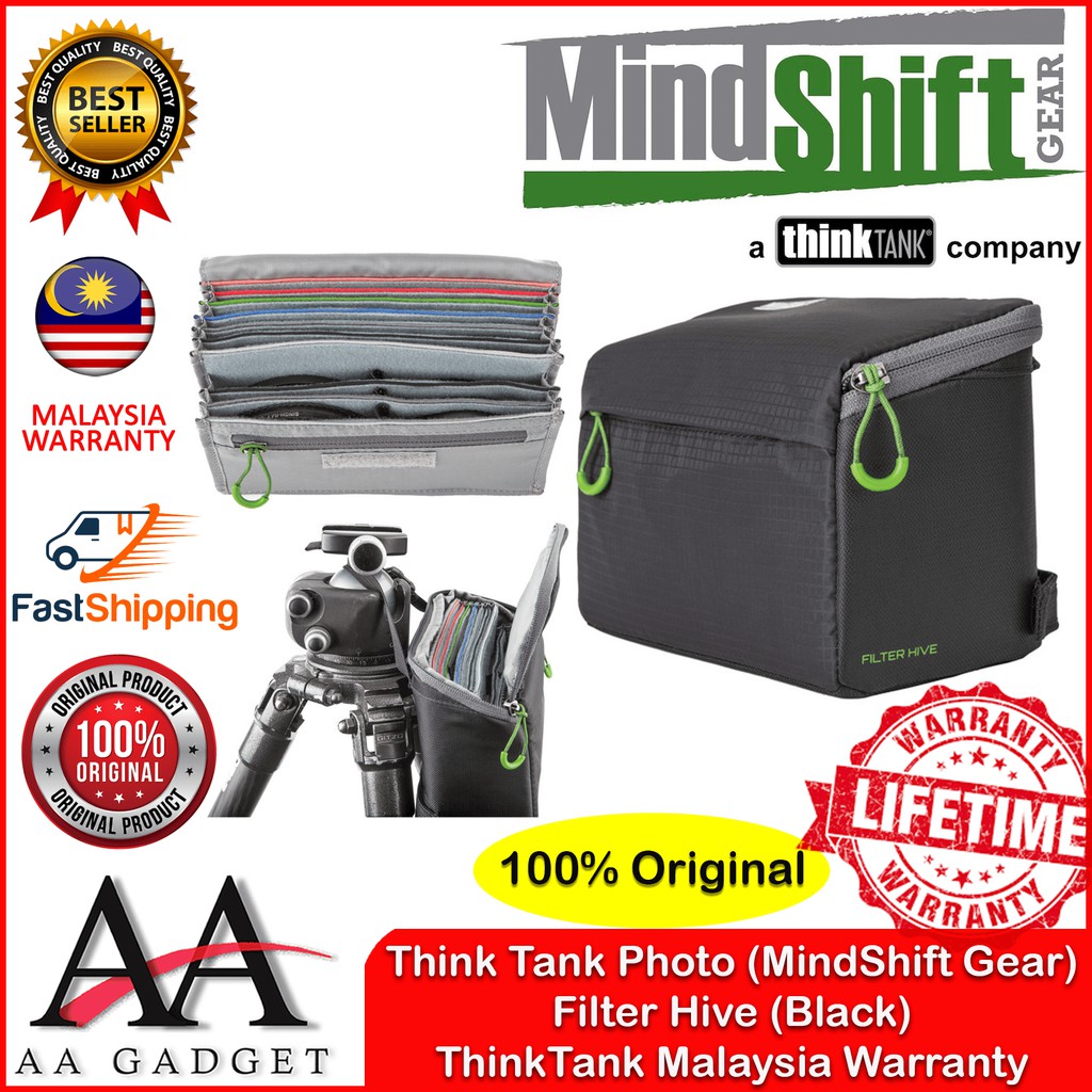 MindShift Gear Filter Hive Storage Case (Black) Ship from Malaysia 100% Original Think Tank ...