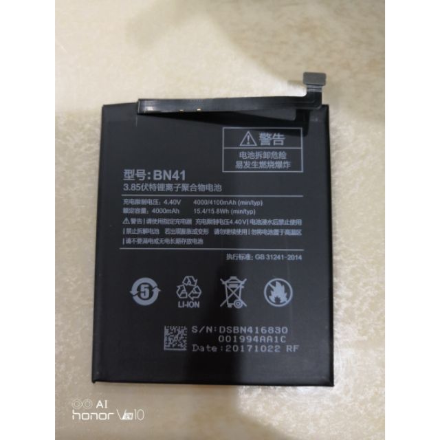 Redmi Note 4 High Quality Battery Replacement (BN41) | Shopee Malaysia