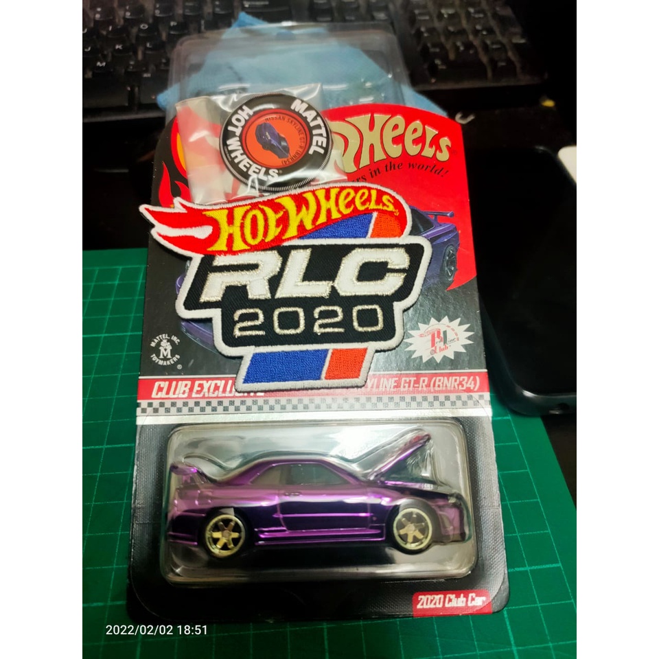 Hot wheels Nissan skyline R34 RLC Purple | Shopee Malaysia