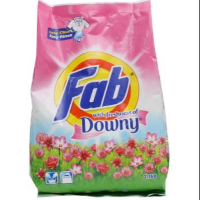1.9kg FAB DETERGENT POWDER WITH FRESHNESS OF DOWNY 1.9KG | Shopee Malaysia