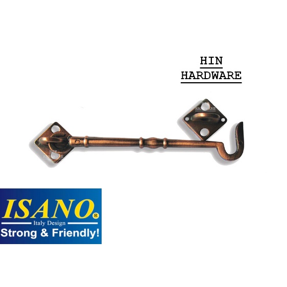 HIN ISANO 6" Antique Colour Window Hook /Tingkap Hook /Swing Door Latch ...