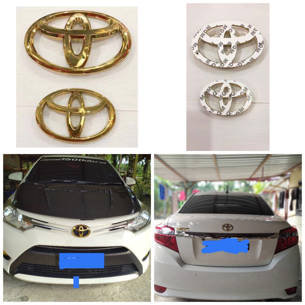 TOYOTA VIOS GOLD LOGO TRD NCP93 150 151 EMAS | Shopee Malaysia