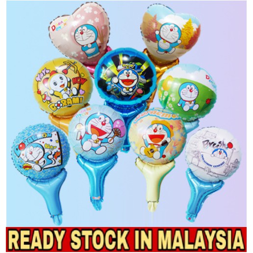 🔥Ready Stock🔥 Doraemon Cartoon Balloon Wedding Birthday Party Festive ...