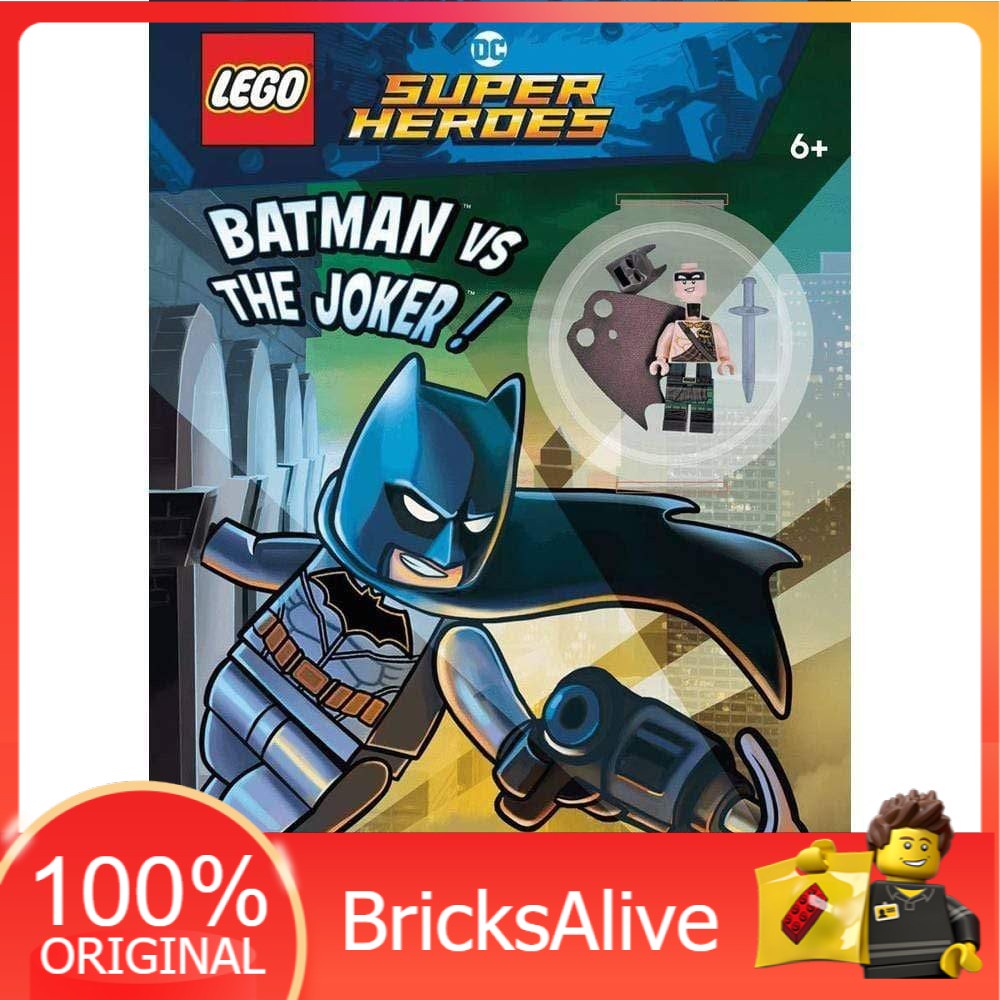 [BricksAlive] LEGO DC SUPER HEROES Batman vs The Joker Activity Book ...