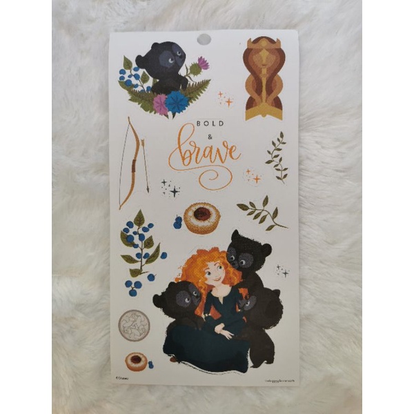 Mambi Happy Planner Disney Princess Merida Stickers (Authentic ...