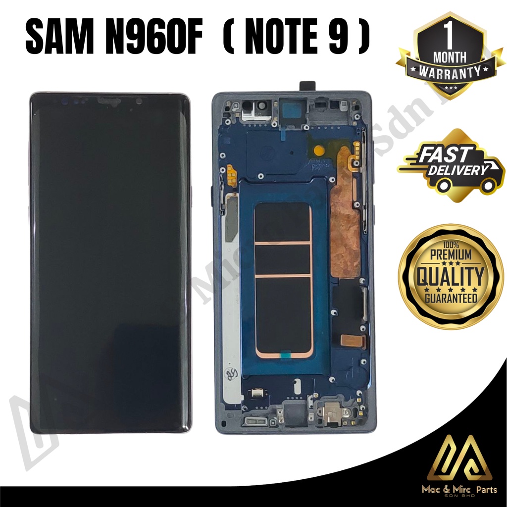 SAMSUNG N960F ( NOTE 9 ) ORIGINAL FULLSET LCD TOUCH DIGITIZER ...