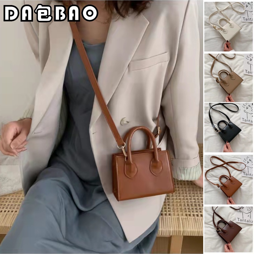TOP HANDLE Woman HANDBAG mini CROSSBODY WOMEN BAG retro BEG TANGAN ...