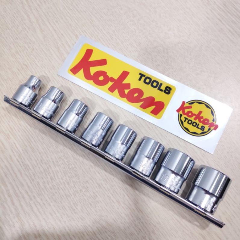 Koken Japan RS3400M / 8 Short Import Tube Set Includes 8 Sizes From 8-19mm - Made in Japan ...