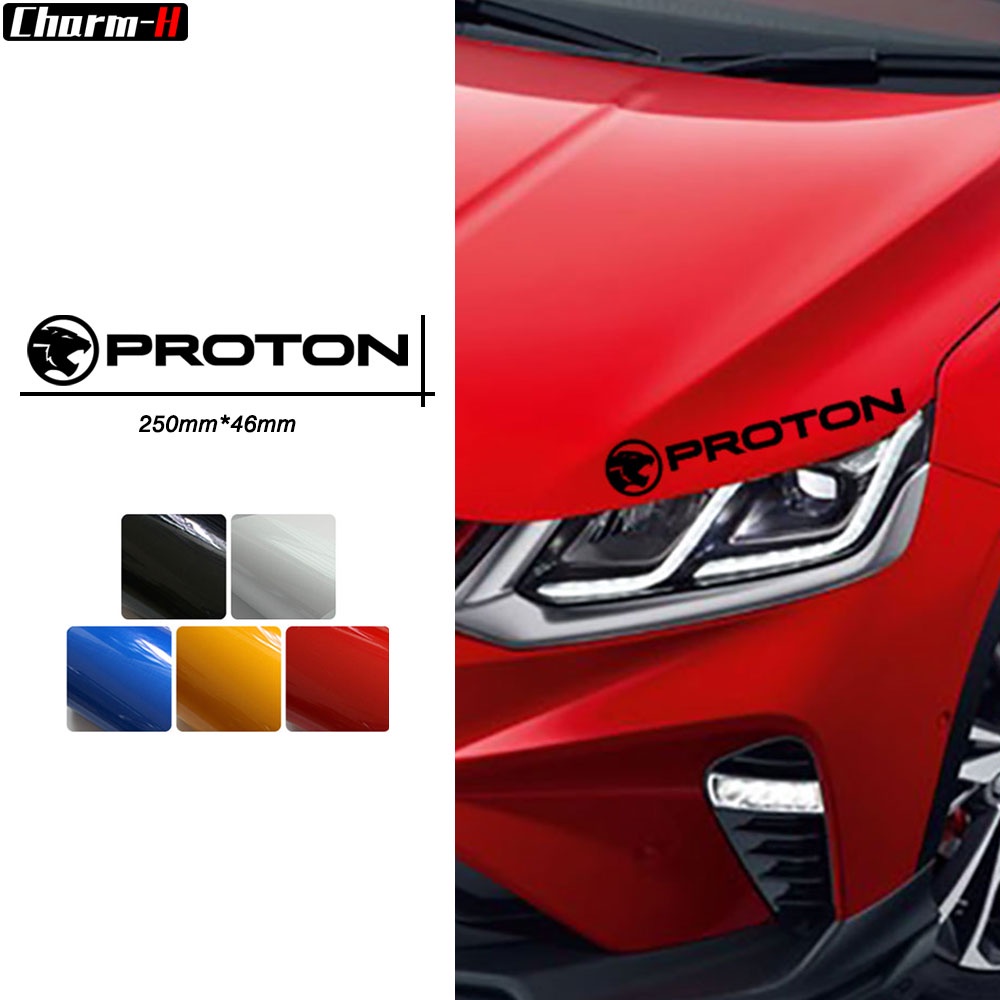 1 Piece Car Styling Graphic PROTON Rear Bumper Trunk Guard Decal ...