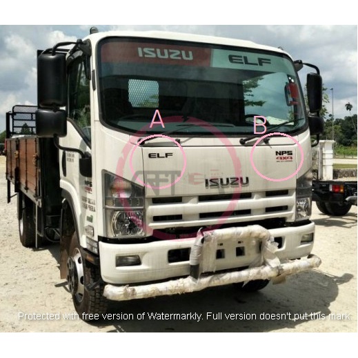 CFS424 ISUZU ELF N Series NPS4X4 NPS 4X4 Heavy Duty Commonrail LORRY ...