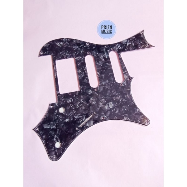 Pickguard strandberg boden classic 6 HSS grey pearl 2 ply | Shopee Malaysia