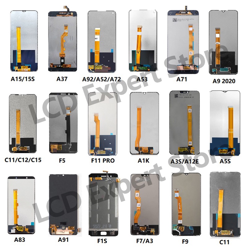 OPPO A3S/A12E/F9/A5S/F7/F1S/A1K/A92/A83/A15/F5/F11 PRO/A9/A83/A53/A32 ...