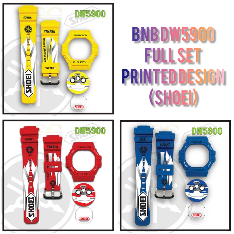 BNB DW5900 MATTE CUSTOM PRINTED DESIGN (TAPAK KUCING) | Shopee Malaysia