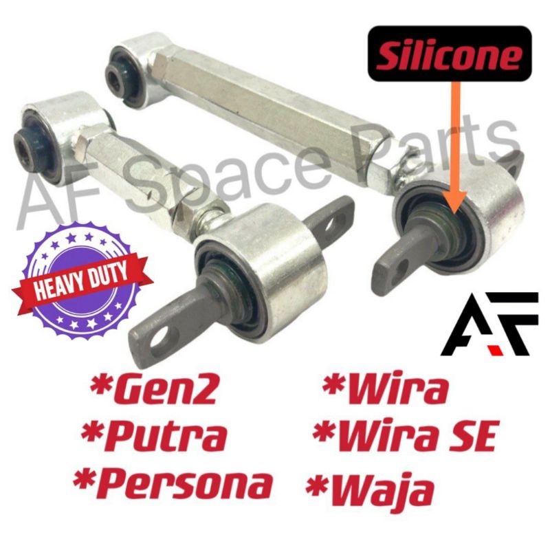Silicone Heavy Duty Racing Arm Tulang Anjing Rear Adjustable Camber Arm ...