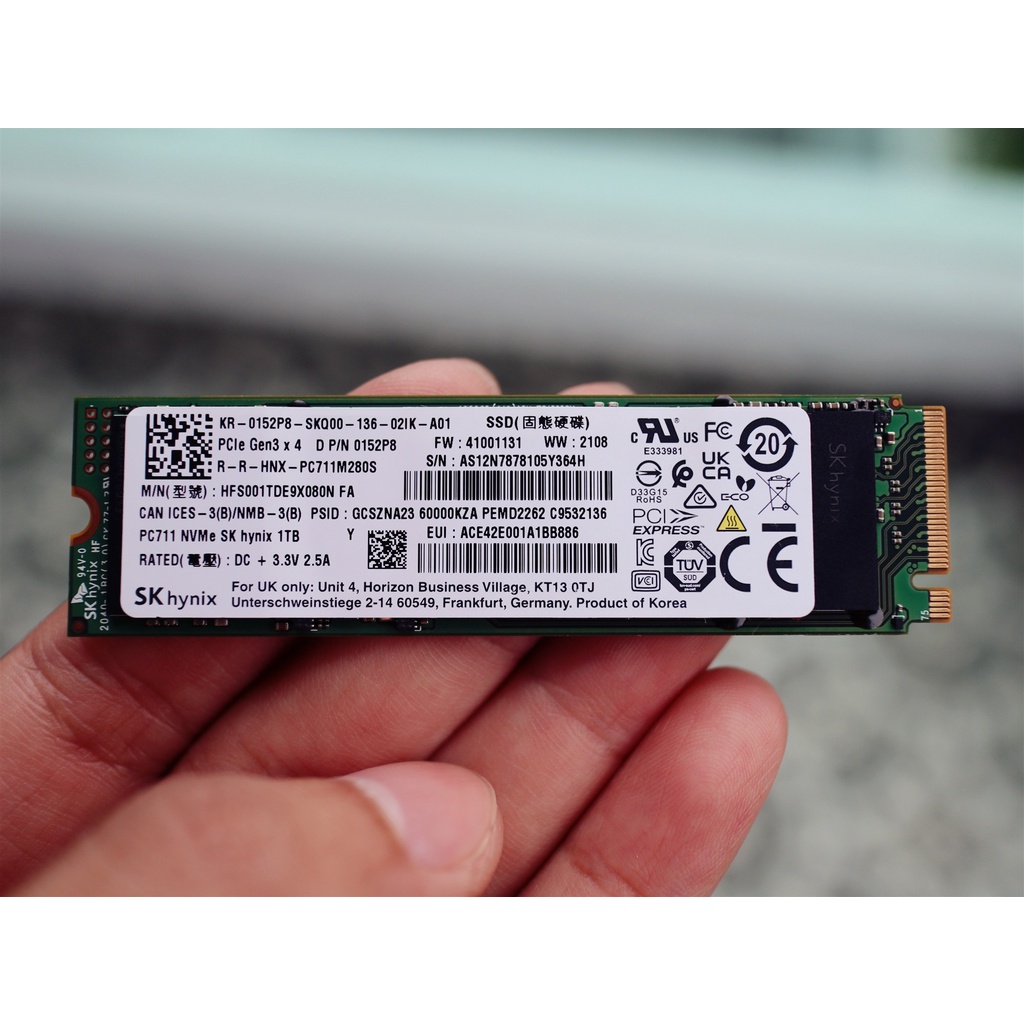 SK HYNIX PC711 1TB GEN3 NVME SSD | Shopee Malaysia