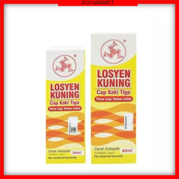 🔥Ready stock🔥THREE LEGS YELLOW LOTION LOSYEN KUNING CAP KAKI TIGA 30ML ...