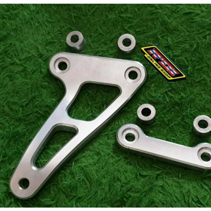 Step footstep bustep single exhaust bracket cobra ninja rr new rr old ...
