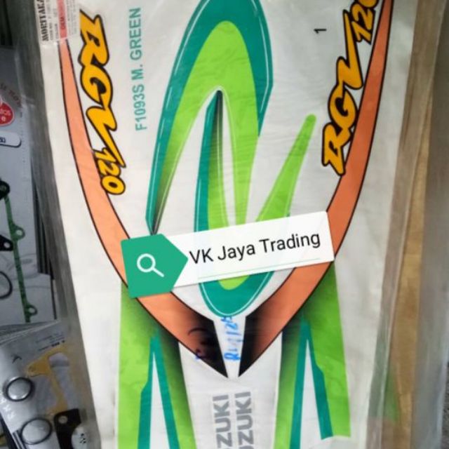 Suzuki RGV sticker body /RGV sticker motor (moritaka) | Shopee Malaysia