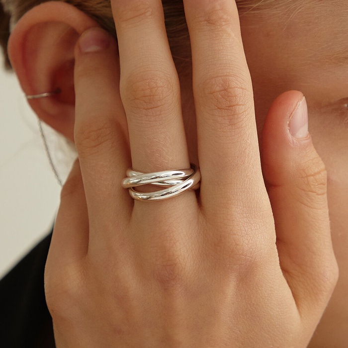 [BTS J-hope, EXO Kai Ring] Roaju Slurp Ring - Worn by Taemin, Hyoyeon, Korean Accessories ...