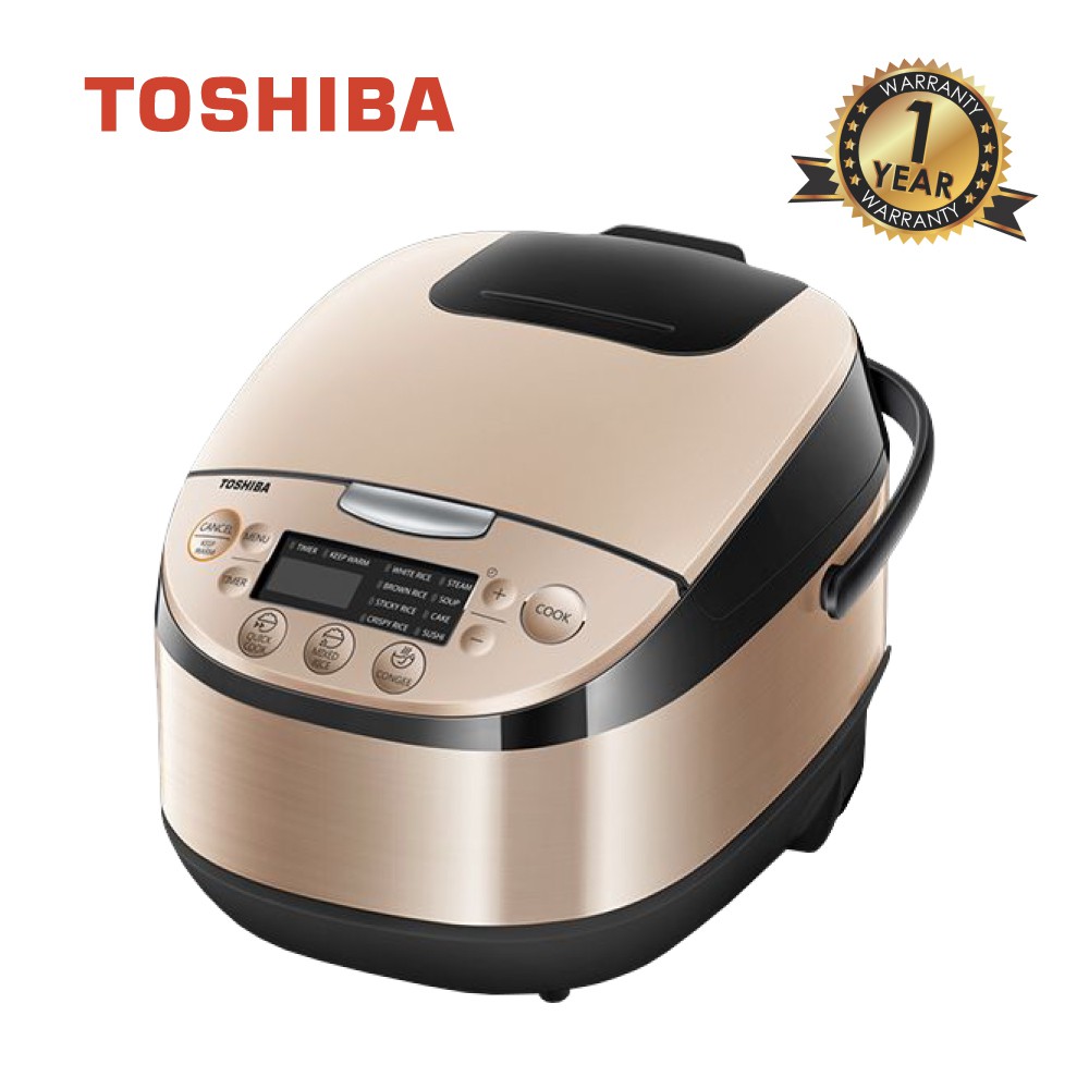 Toshiba RC-18DR1NMY Digital Rice Cooker with Best-in-Class Bincho ...