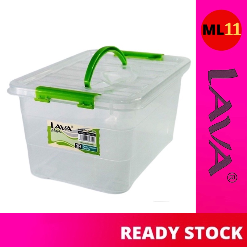 LAVA (5L) Small Storage Box / Small Storage Container STBX1705 | Shopee ...