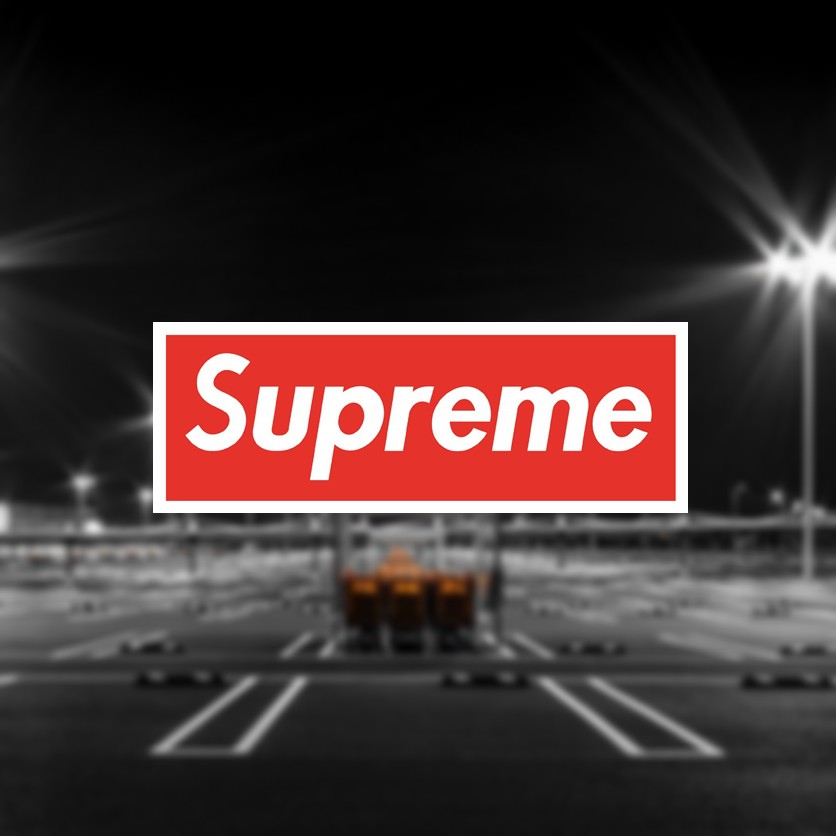 sticker Can Be Placed Anywhere supreme Pattern Sold In Pairs Waterproof ...