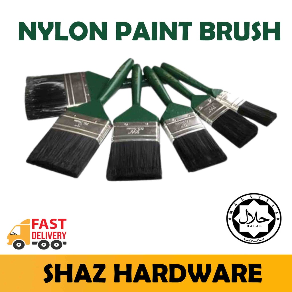 (HALAL) NYLON PAINT BRUSH #680 BERUS CAT NILON | Shopee Malaysia