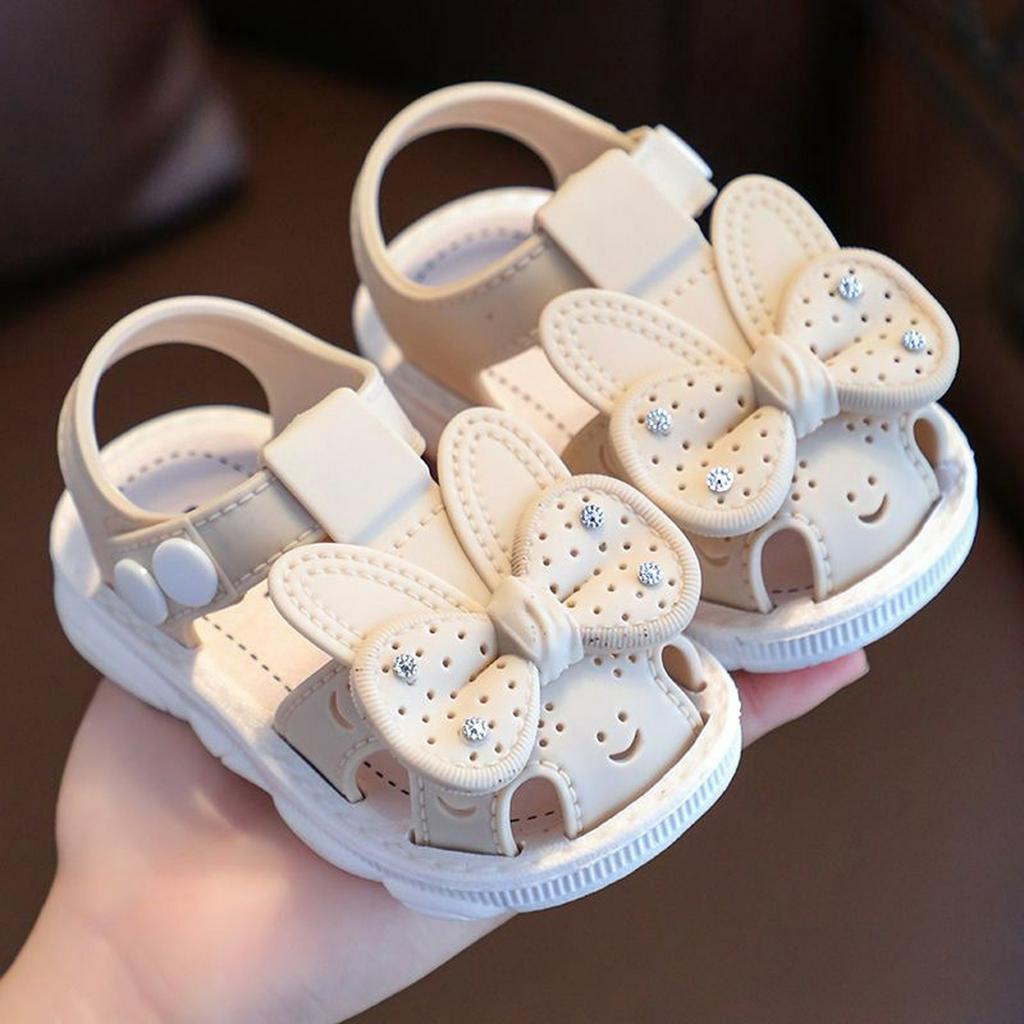 RAMADAN 2.2 IMPORT Okaybaby B287 Cute Soft, Trendy Girls' Ribbon Flat ...