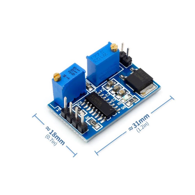 SG3525 PWM Controller Module 100HZ-100KHZ Adjustable Frequency Control duty cycle waveform ...