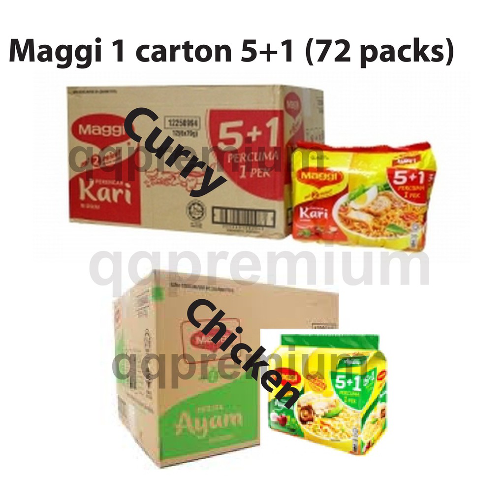 Maggi Kari/ Ayam 1 carton (72packs) | Shopee Malaysia