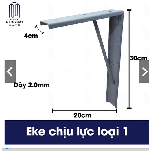 L-shaped heavy-duty rack, eke, 2mm thick shelf with screws (1 piece ...