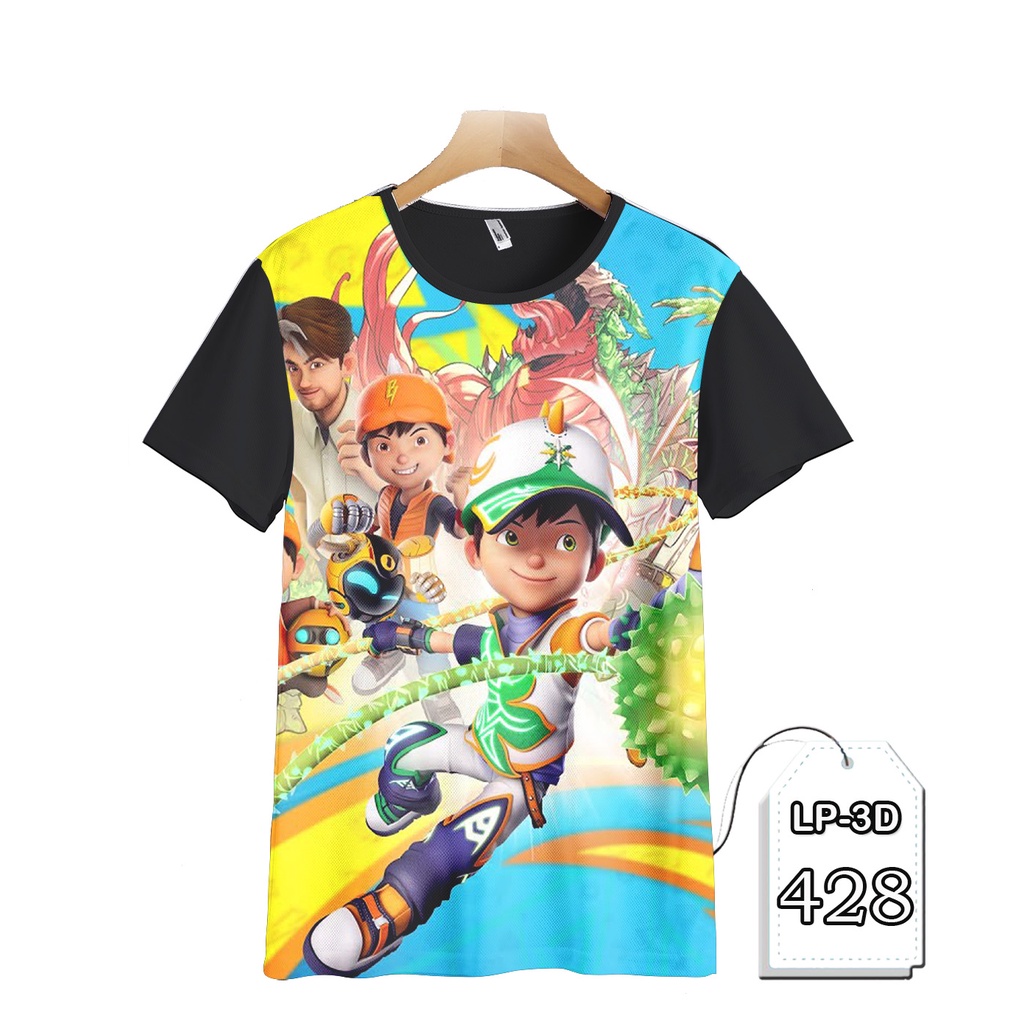 Boboiboy Sori Clothes 3D Printing Children's Clothes Cartoon TV Series ...