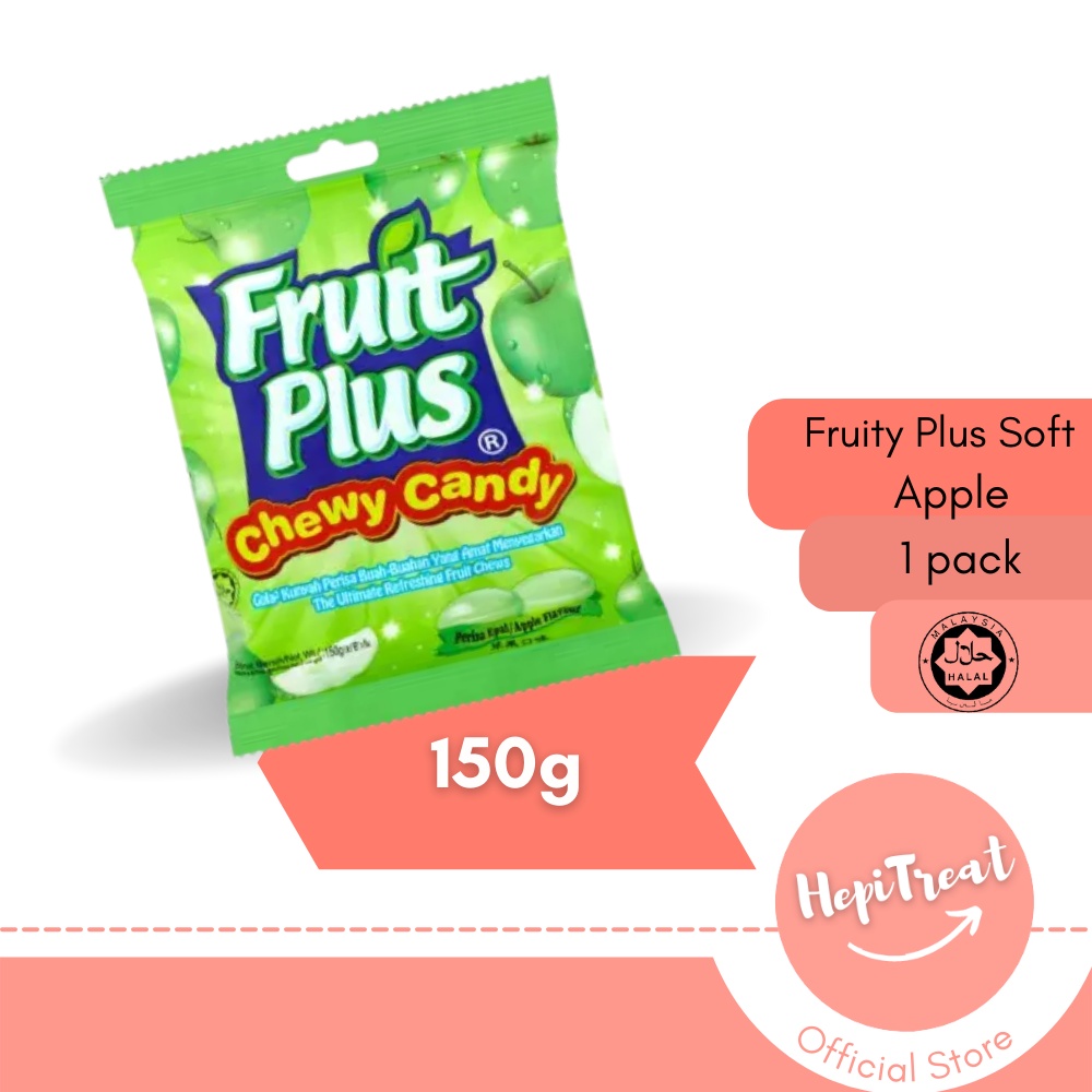 FruitPlus Chewy Candy Fruity Sweets - 150g | Shopee Malaysia