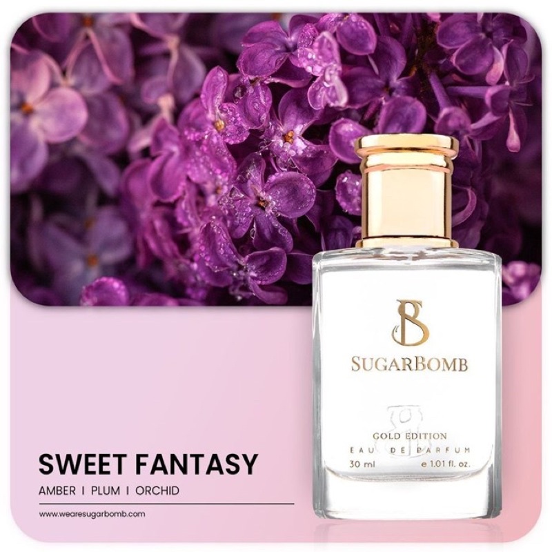 🔴Ready Stock🔴 Sweet Fantasy SugarBomb Switzerland Perfumes | Shopee ...