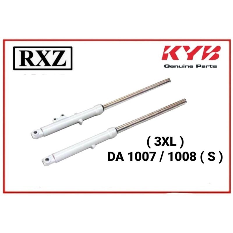 Front Fork Depan KYB KAYABA Yamaha RXZ Mili / Boss (Silver) | Shopee ...