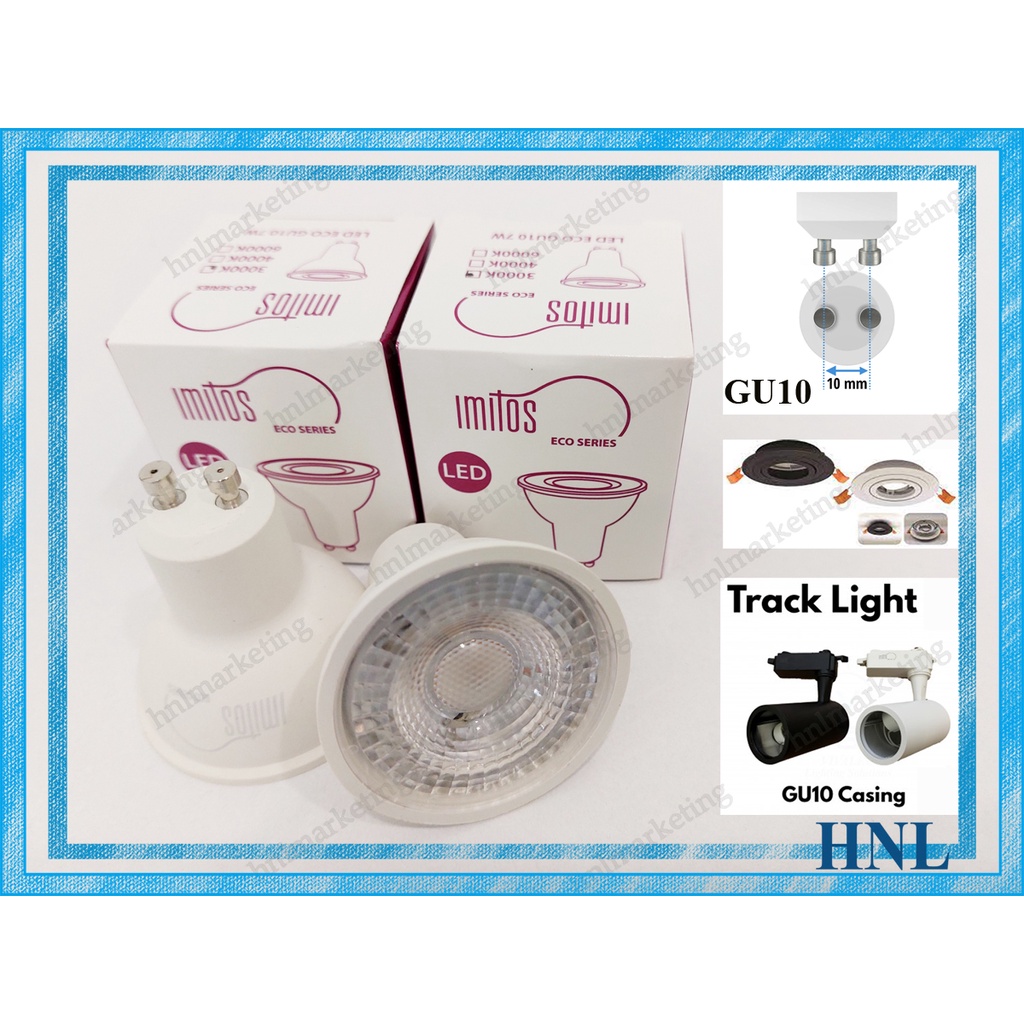 IMITOS 7W GU10 LED EYE BALL BULB LAMP | Shopee Malaysia