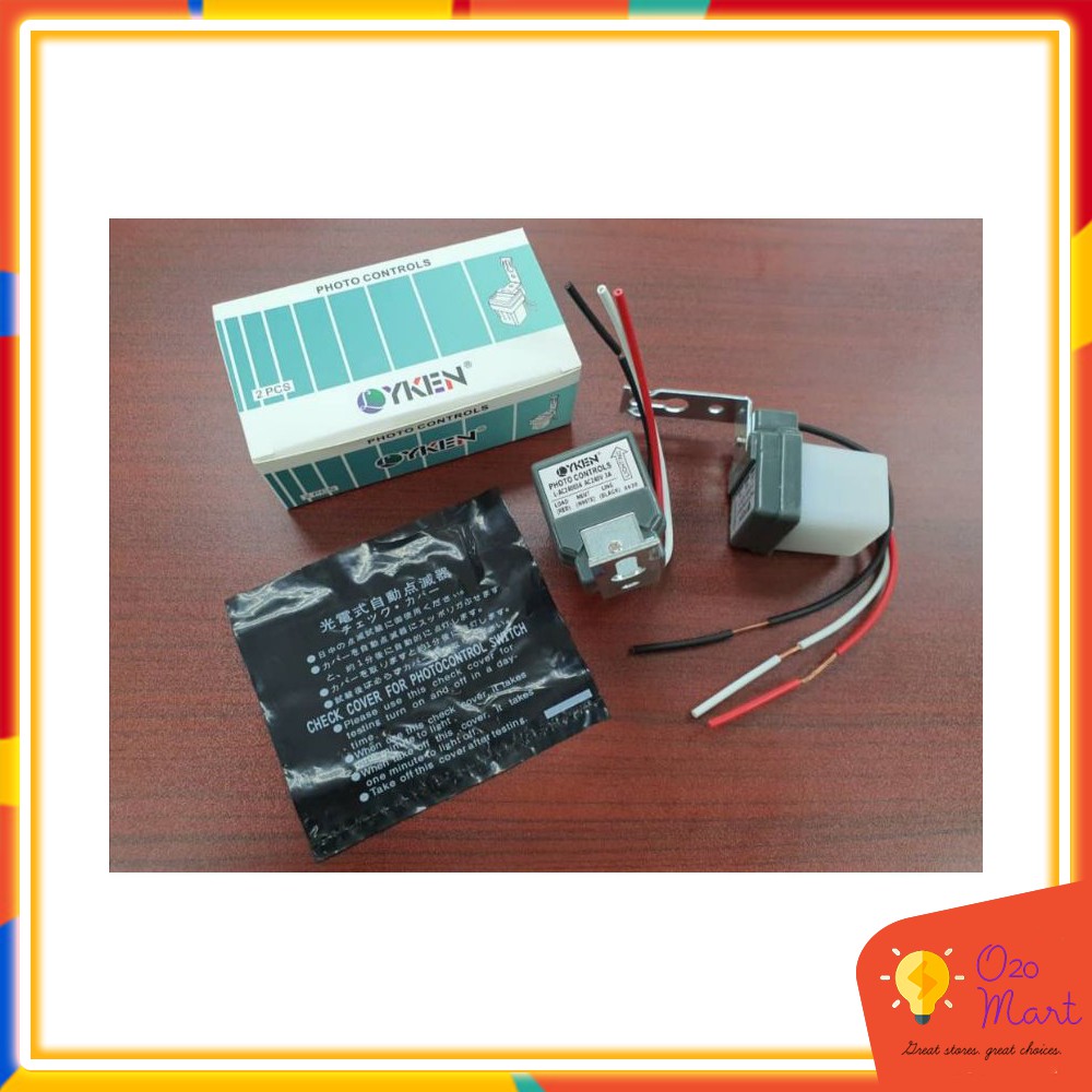 Lyken 3A / 6A Photocontrols Switch Photocell Daylight Control | Shopee ...